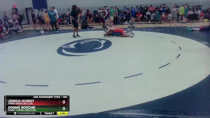 130 lbs Semifinal - Joshua Huskey, Forge Wrestling Club vs Donnis ...