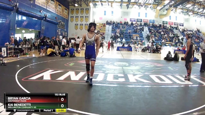 132 Blue Round 3 - Kai Benedetti, Wellington Community Hs vs Bryan ...