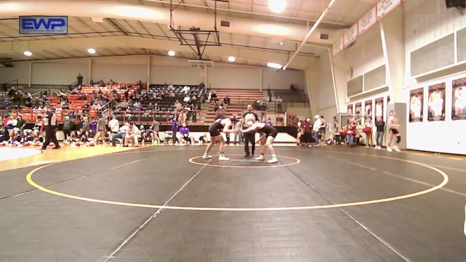 150 lbs 5th Place - Lane Ward, Mannford High School vs Alex Hockersmith ...