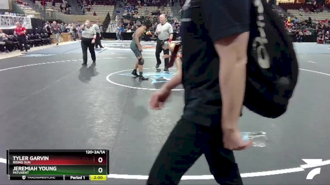 120-2A/1A Champ. Round 1 - Tyler Garvin, Rising Sun vs Jeremiah Young ...