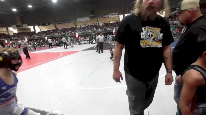 70 lbs Semifinal - Deshawn Doyle, Steel City Reloaded WC vs Burl Dull ...