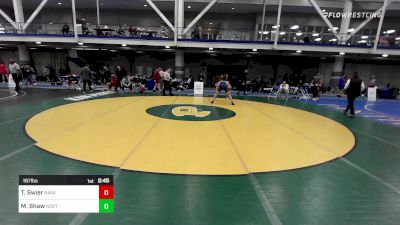 197 lbs Round Of 32 - Trevor Swier, Naval Academy vs Max Shaw, North ...