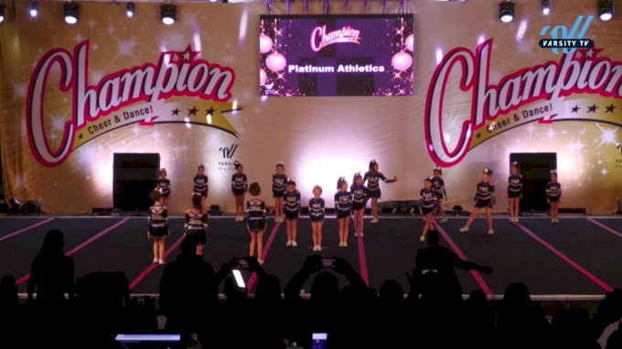 Platinum Athletics - PAC Mpire [2023 L2 Mini Day 2] 2023 Champion Cheer ...