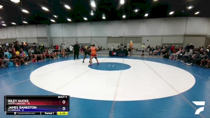 220 lbs Quarterfinals (8 Team) - Riley Hucks, South Carolina vs James ...