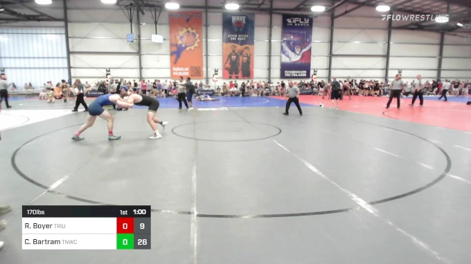 170 lbs Rr Rnd 3 - Ryan Boyer, Triumph Blue vs Cole Bartram, Team ...