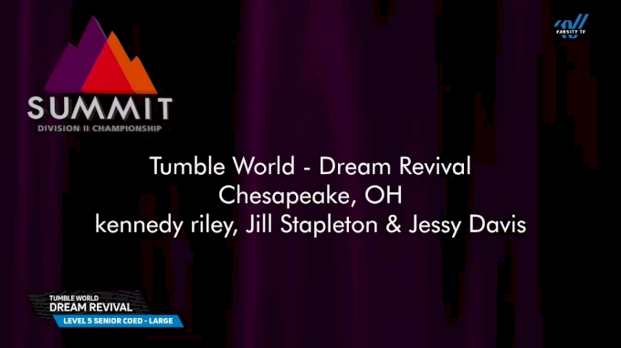 Tumble World - Dream revival [2025 L5 Senior Coed - Large Prelims] 2025 ...