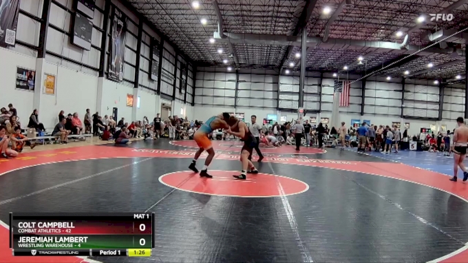 175 lbs Round 3 (4 Team) - Colt Campbell, COMBAT ATHLETICS vs Jeremiah ...