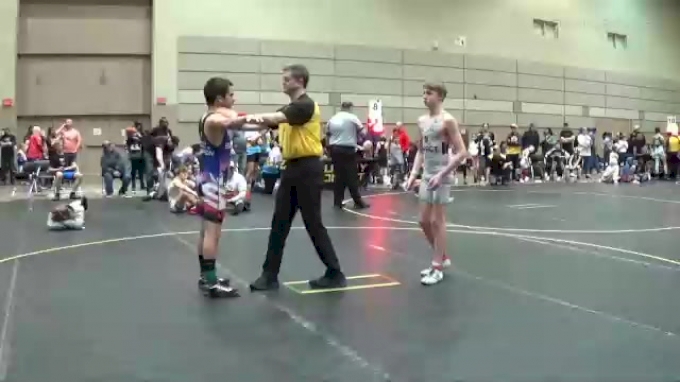 108/117 Round 1 - Ryan Mosher, Holt Wc vs Jacob Crofut, Simmons Academy ...