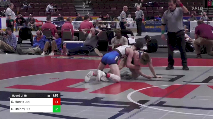 127 lbs Round Of 16 - Steven Harris, Conwell-Egan vs Coen Bainey, Bald ...