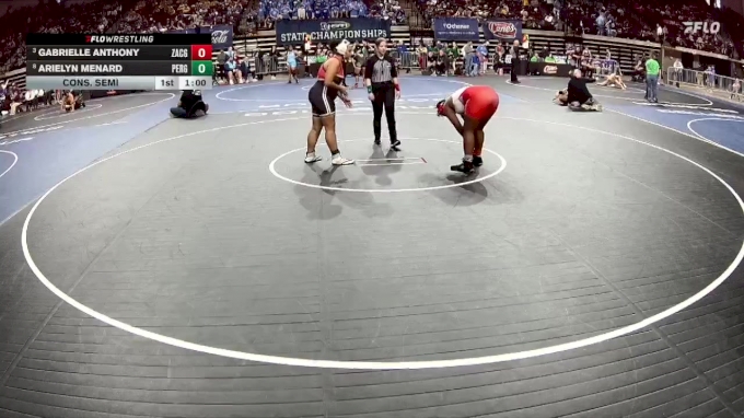 G 235 lbs Cons. Semi - Arielyn Menard, Pearl River Girls vs Gabrielle ...