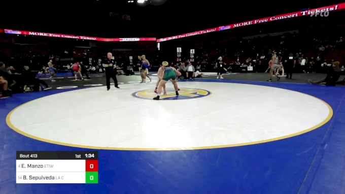 165 lbs Round Of 16 - Evan Manzo, Etiwanda vs Brae Sepulveda, La Costa ...