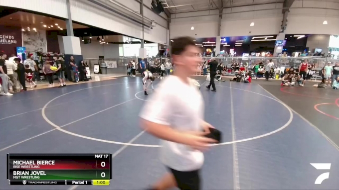 157 lbs Round 1 - Brian Jovel, MGT Wrestling vs Michael Bierce, Rise ...