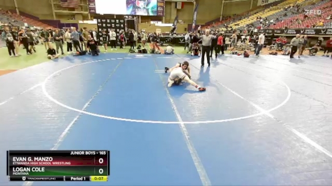 165 lbs Cons. Semi - Evan G. Manzo, Etiwanda High School Wrestling vs ...