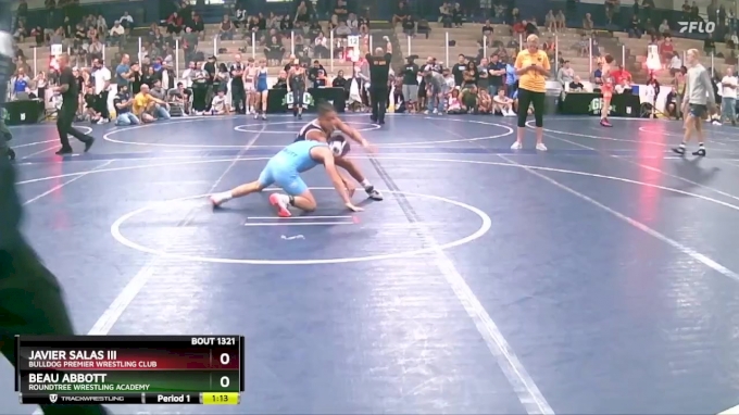 90 lbs Quarterfinal - Javier Salas III, Bulldog Premier Wrestling Club ...