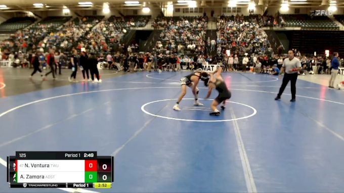 125 lbs Champ. Round 1 - Nehemiah Ventura, Texas Wesleyan vs Aaron ...