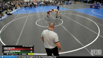 Logan Vandenberg (Aquinas Catholic) over Jake Richter (Sutherland)