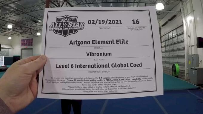 Arizona Element Elite - Vibranium [L6 International Global Coed] 2021 ...