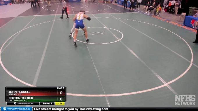 Colton Tucker (Lincoln East) over John Florell (Kearney)