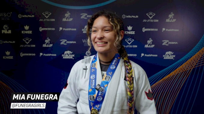 Mia Funegra Becomes Youngest Black Belt World Champion In History