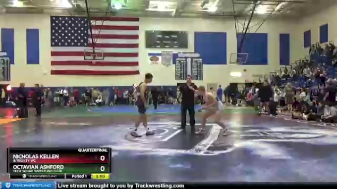 160 lbs Quarterfinal - Nicholas Kellen, Integrity WC vs Octavian ...