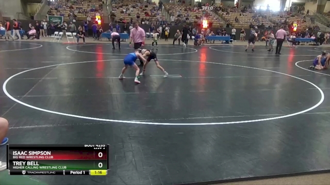 60 lbs Semifinal - Isaac Simpson, Big Red Wrestling Club vs Trey Bell ...