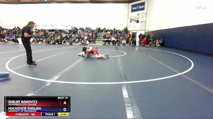 131 lbs Champ. Round 1 - Mackenzie English, University Of Providence vs ...