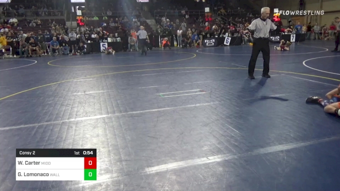 82 lbs Consy 2 - Witten Carter, Midd West vs Giovanni Lomonaco ...