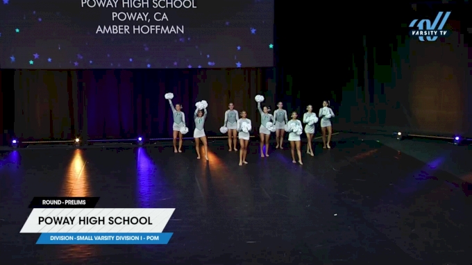 Poway High School [2025 Small Varsity Division I - Pom Prelims] 2025 ...