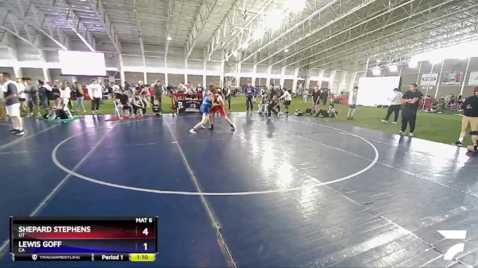 165 lbs Champ. Round 1 - Shepard Stephens, UT vs Lewis Goff, CA