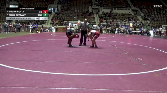 6-7A 235 Champ. Round 1 - Tamia Pettway, Mary G Montgomery vs Megan ...