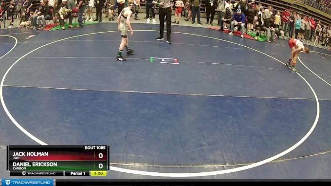 83 lbs Champ. Round 1 - Jack Holman, JWC vs Daniel Erickson, CARBON