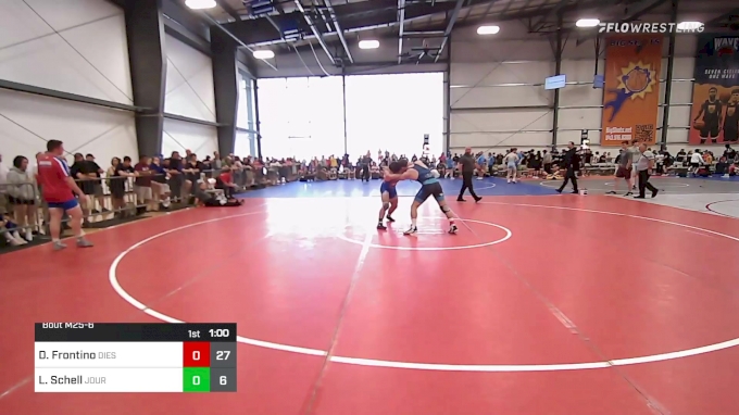 160 lbs Rr Rnd 3 - Dominic Frontino, Diesel vs Lucas Schell, Journeyman ...