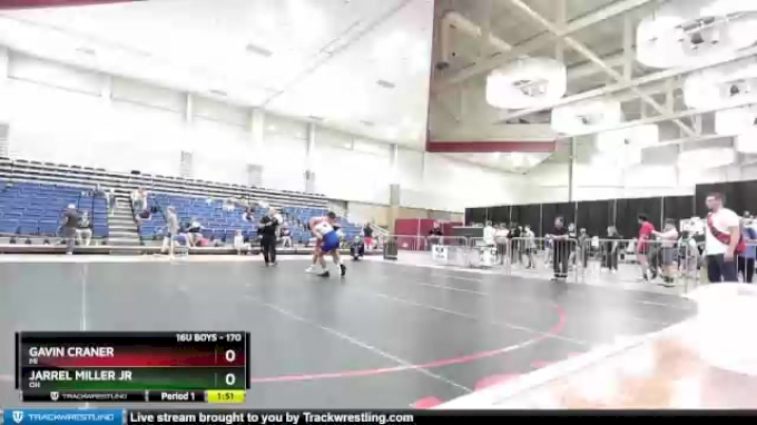 170 lbs 1st Place Match - Gavin Craner, MI vs Jarrel Miller Jr, OH