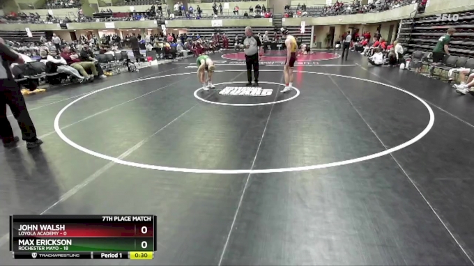 152 lbs Finals (8 Team) - Finn Miller, Loyola Academy vs Calder Sheehan ...