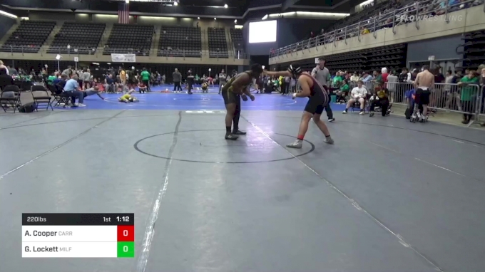 220 lbs Consi Of 4 - Antonio Cooper, Carrey's Point vs Gregory Lockett ...