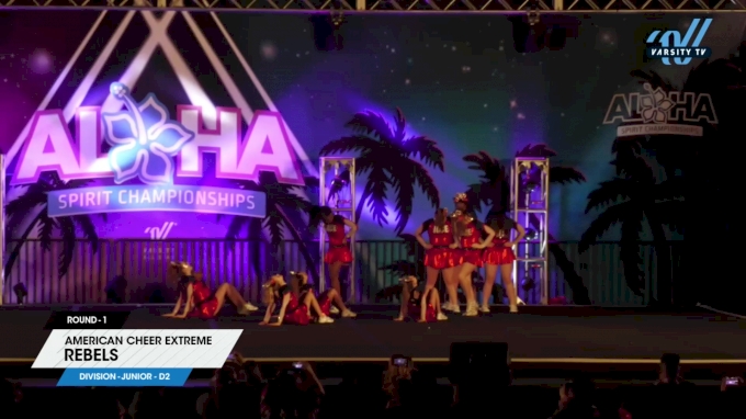 American Cheer Extreme - Rebels [2024 L1 Junior - D2 1] 2024 Aloha ...