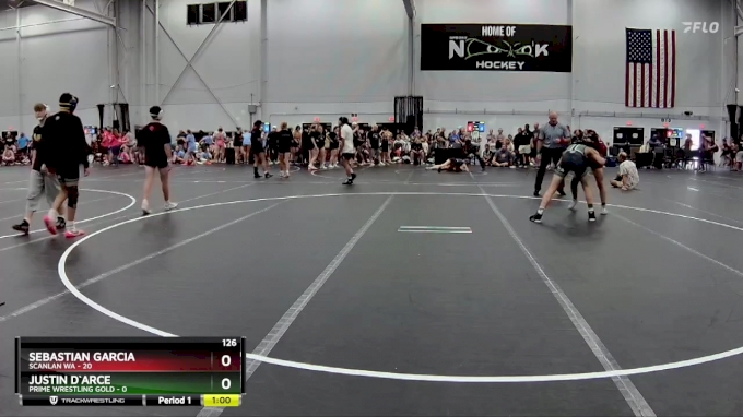 126 lbs Round 4 (8 Team) - Justin D`Arce, Prime Wrestling Gold vs ...