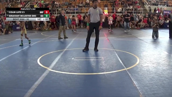 55 lbs Quarterfinal - Colin Lutz C1, Marysville Wrestling Program vs ...