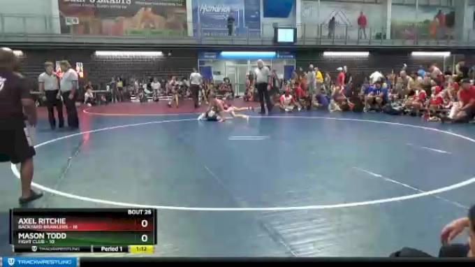 100 lbs Round 7 (8 Team) - Axel Ritchie, Backyard Brawlers vs Mason ...