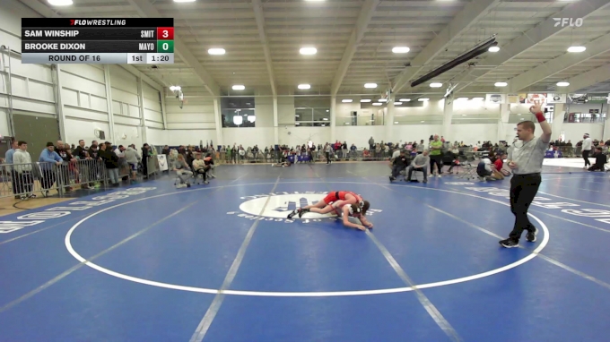 94 lbs Round Of 16 - Sam Winship, Smitty's Wrestling Barn vs Brooke ...