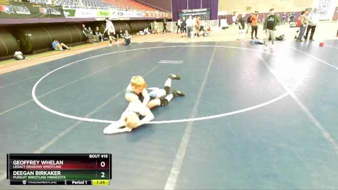 132 lbs Champ. Round 2 - Deegan Birkaker, Pursuit Wrestling Minnesota ...