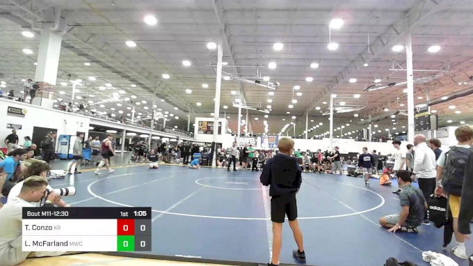 102 lbs Final - Tyler Conzo, Kraken Blue vs Lucas McFarland, Malvern ...