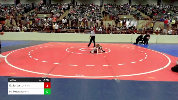 46 lbs Round Of 16 - David Jordan Jr, East Forsyth Jr Bronco Wrestling ...