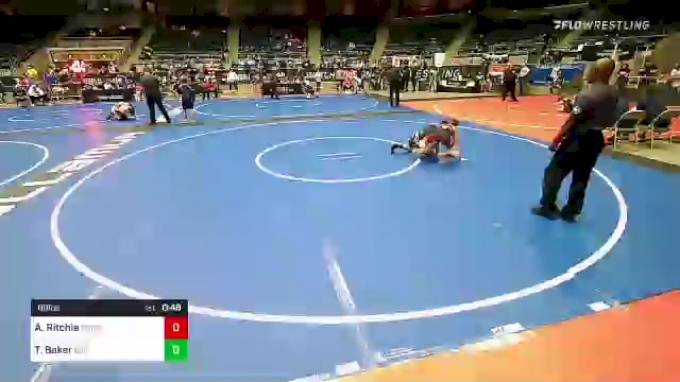 89 lbs Consi Of 8 #2 - Axel Ritchie, Boom Ranch vs Tommy Baker, Edmond ...