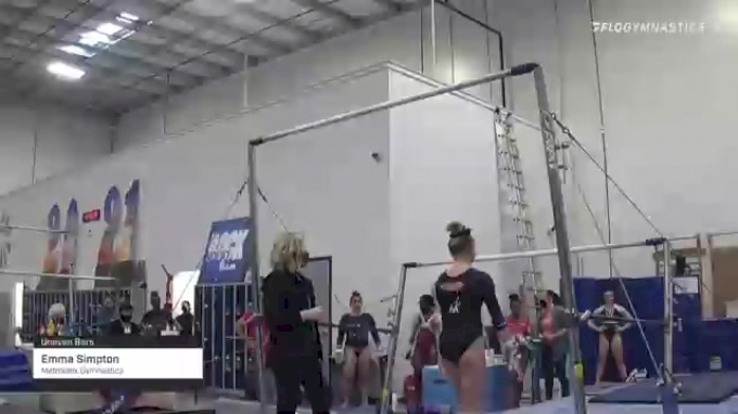 Emma Simpton Bars Metroplex Gymnastics 2021 Region 3 Womens