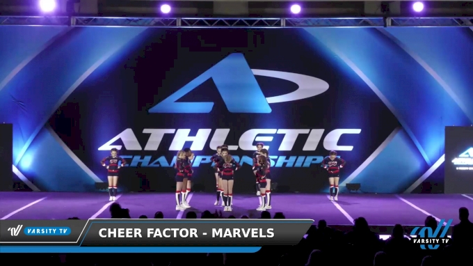 Cheer Factor - MARVELS [2022 L2 Youth - Small Day 1] 2022 Athletic ...