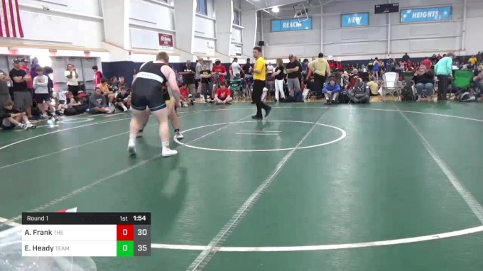 285 lbs Round 1 - Aiden Frank, The Asylum Yellow vs Ethan Heady, Team Gotcha - Blue