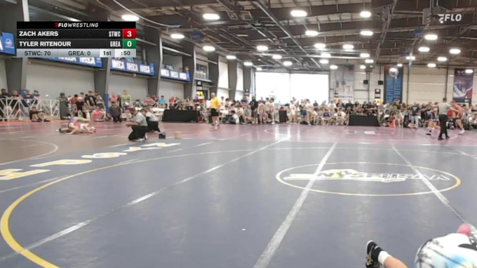 154 lbs Rr Rnd 1 - Zach Akers, Shore Thing Surf vs Tyler Ritenour ...