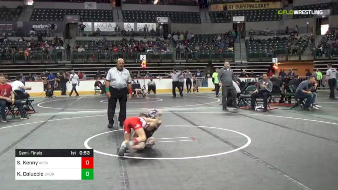 60 lbs Semifinal - Sean Kenny, Apex vs Killian Coluccio, Shore Thing