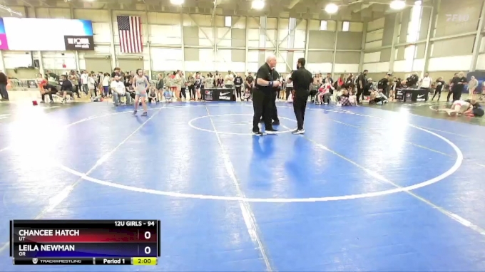 94 lbs Quarterfinal - Chancee Hatch, UT vs Leila Newman, OR